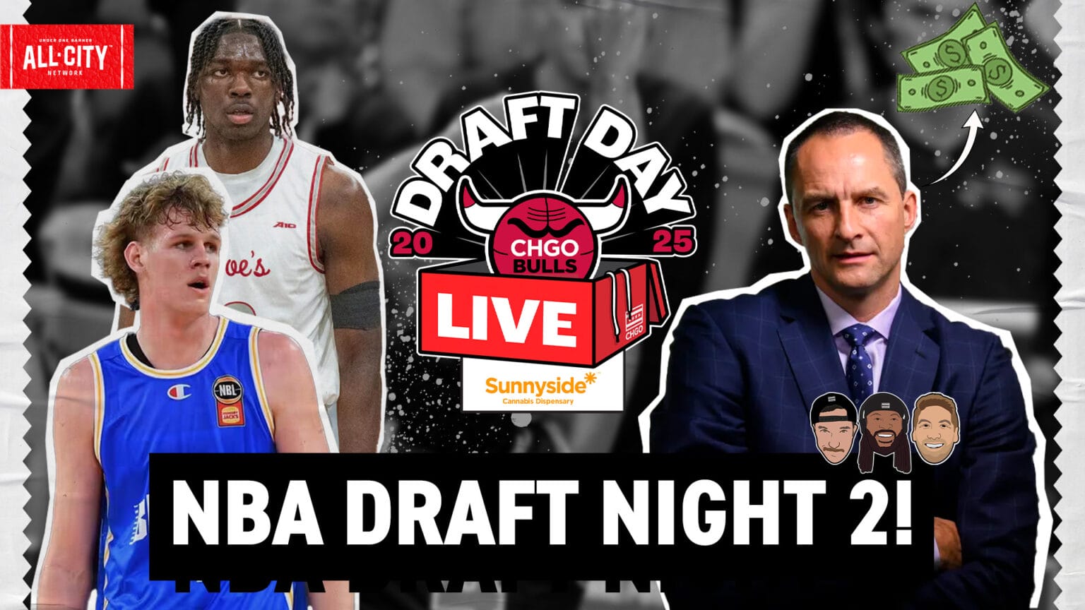 NBA Draft Night 2 LIVE: Chicago Bulls select Australian big man Lachlan ...